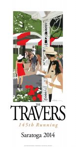 2014 Travers Poster - Impressions of Saratoga