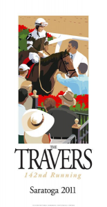 2011 Travers Poster - Impressions of Saratoga