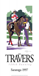 1997 Travers Poster - Impressions of Saratoga