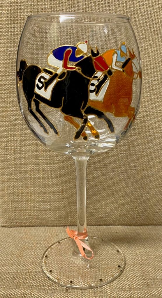 Hand Painted Glassware - Impressions of Saratoga
